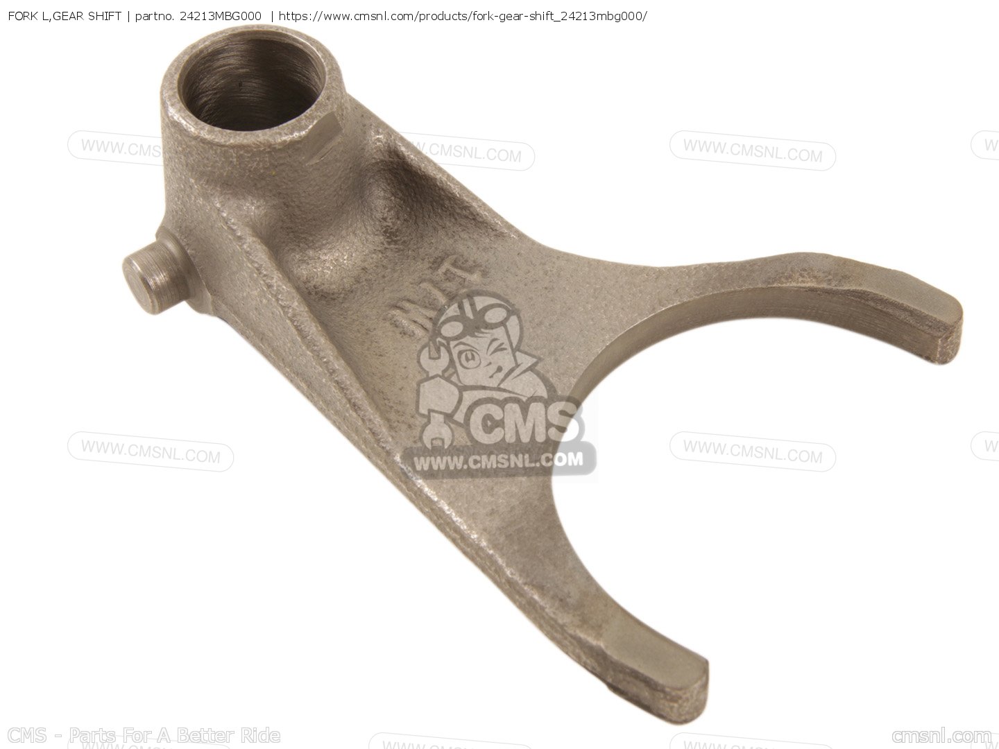 24213MBG000: FORK L,GEAR SHIFT Honda - buy the 24213-MBG-000 at CMSNL