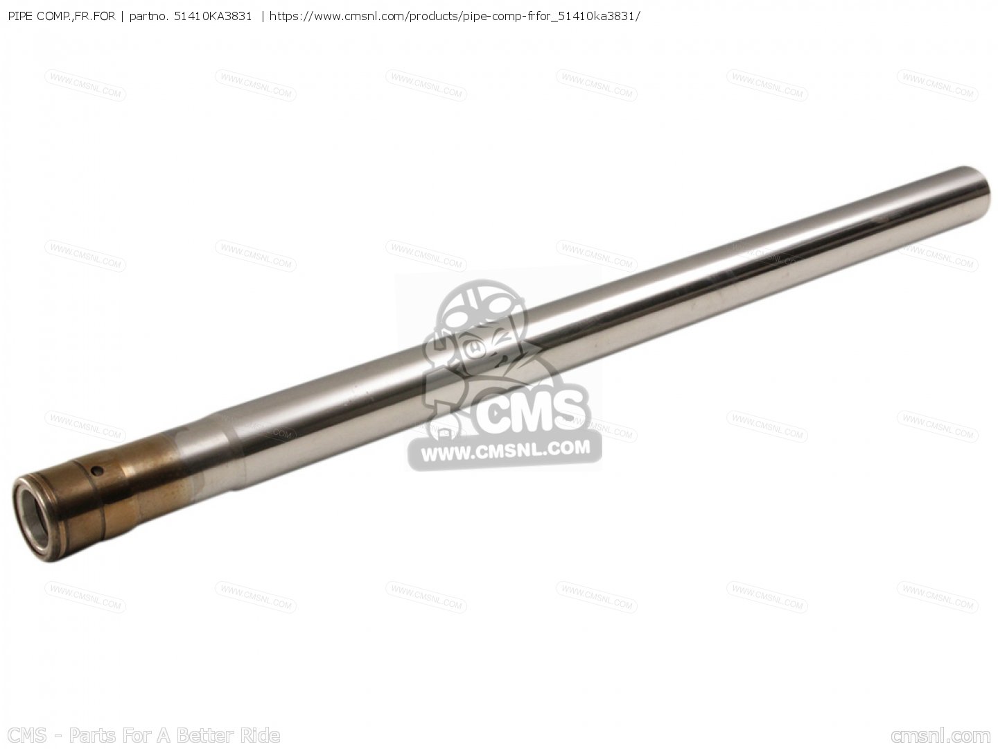 51410KA3831: Fork Tube Pipe Comp.,fr.for Honda - buy the 51410-KA3-831 ...