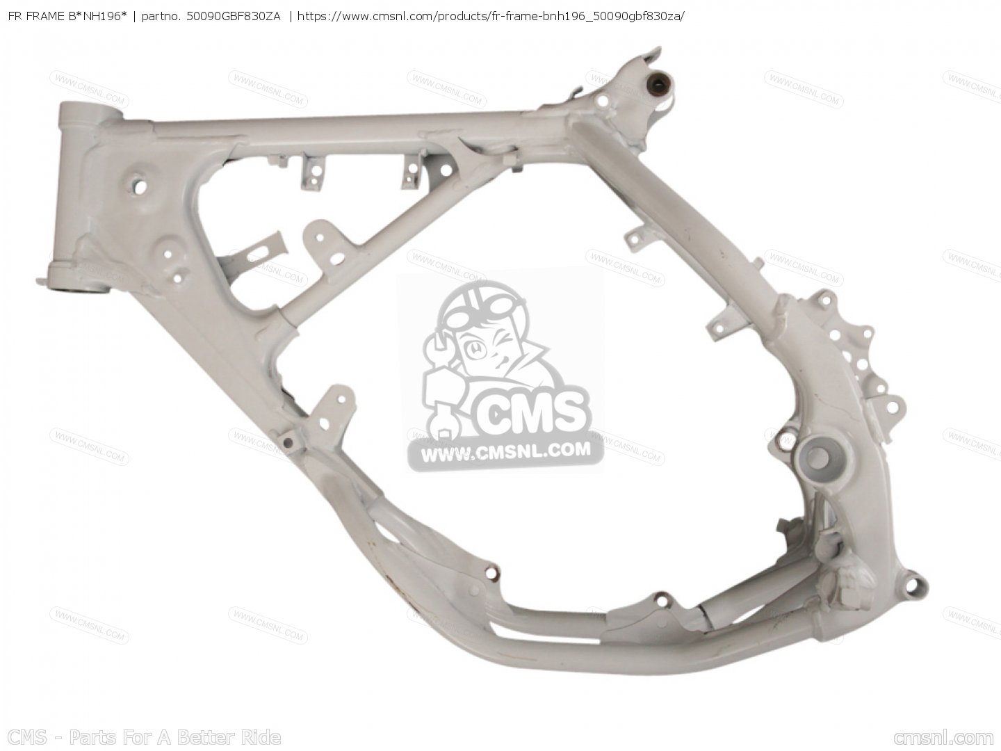 50090GBF830ZA: FR FRAME B*NH196* Honda - buy the 50090-GBF-830ZA at CMSNL