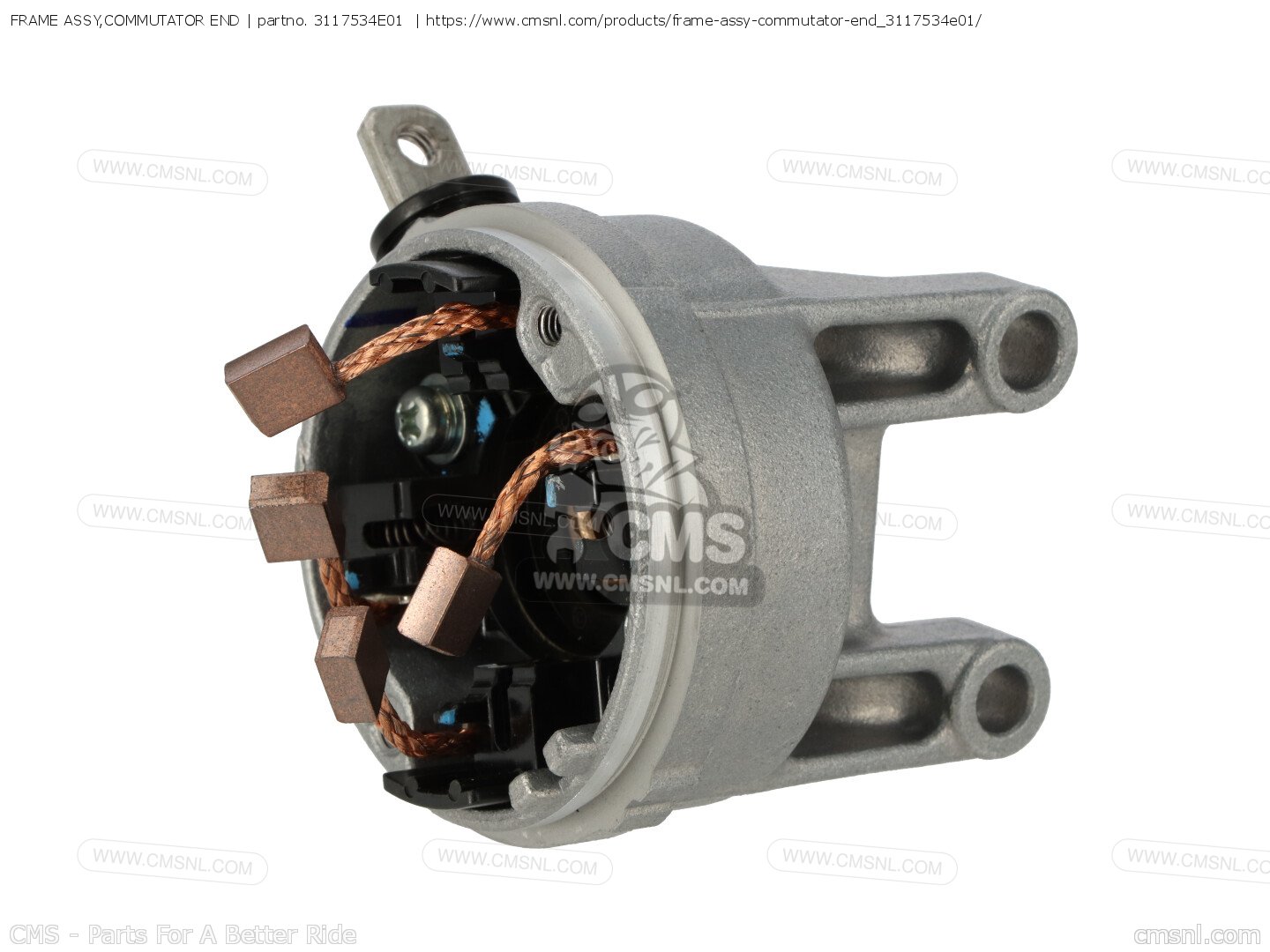 3117534E01: FRAME ASSY,COMMUTATOR END Suzuki - buy the 31175-34E01 at CMSNL