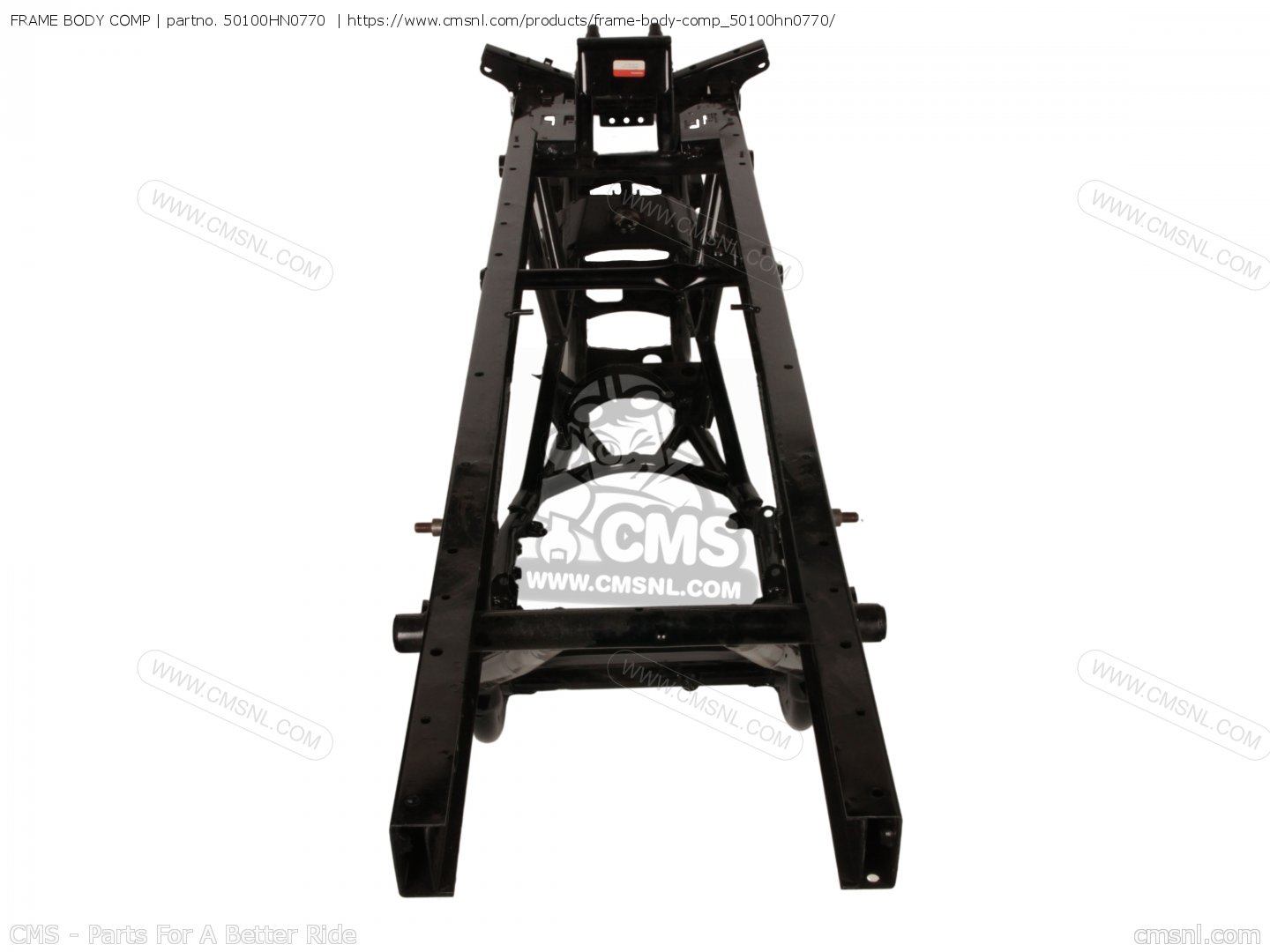 50100HN0770: Frame Body Comp Honda - buy the 50100-HN0-770 at CMSNL