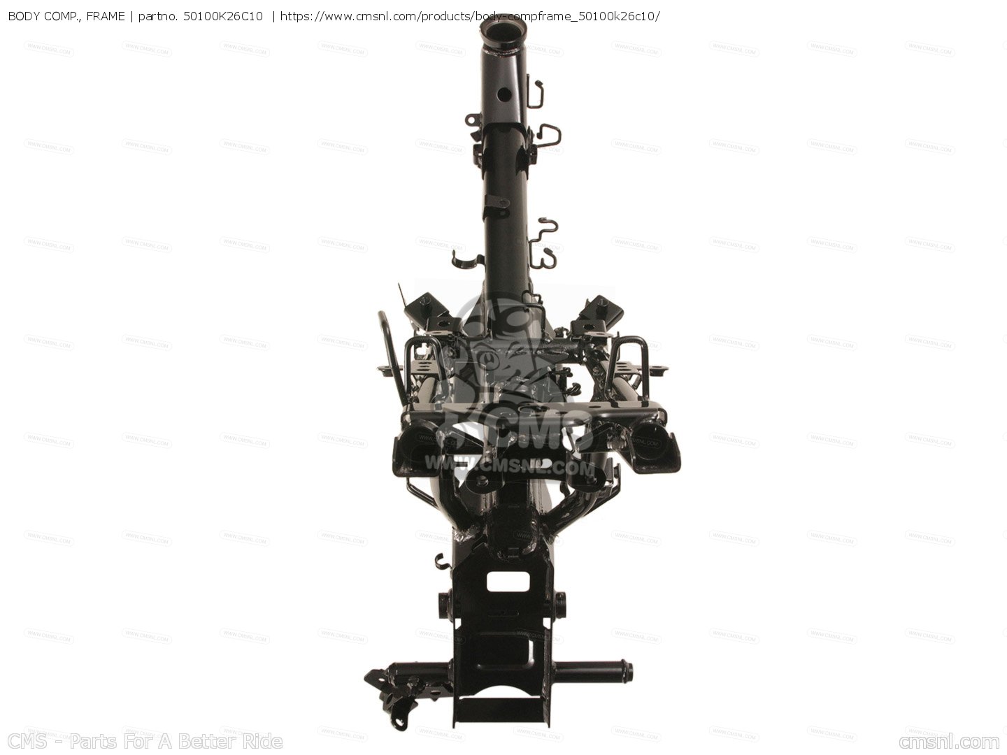 50100K26C10: FRAME BODY COMP Honda - buy the 50100-K26-C10 at CMSNL