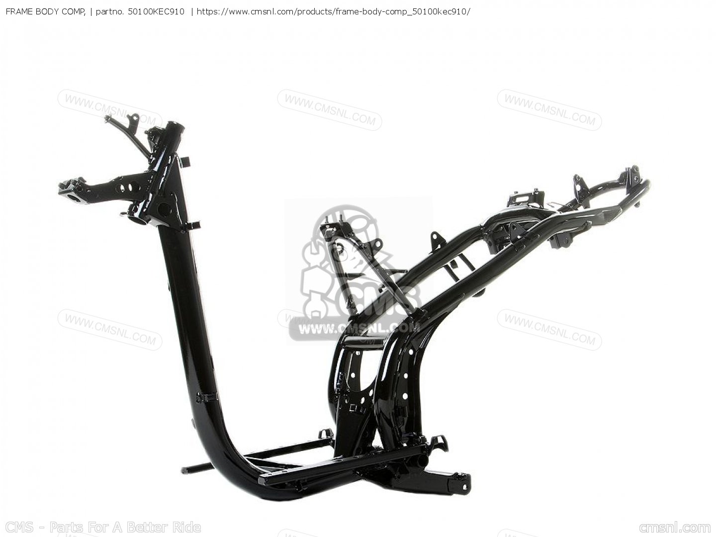 50100KEC910: FRAME BODY COMP, Honda - buy the 50100-KEC-910 at CMSNL