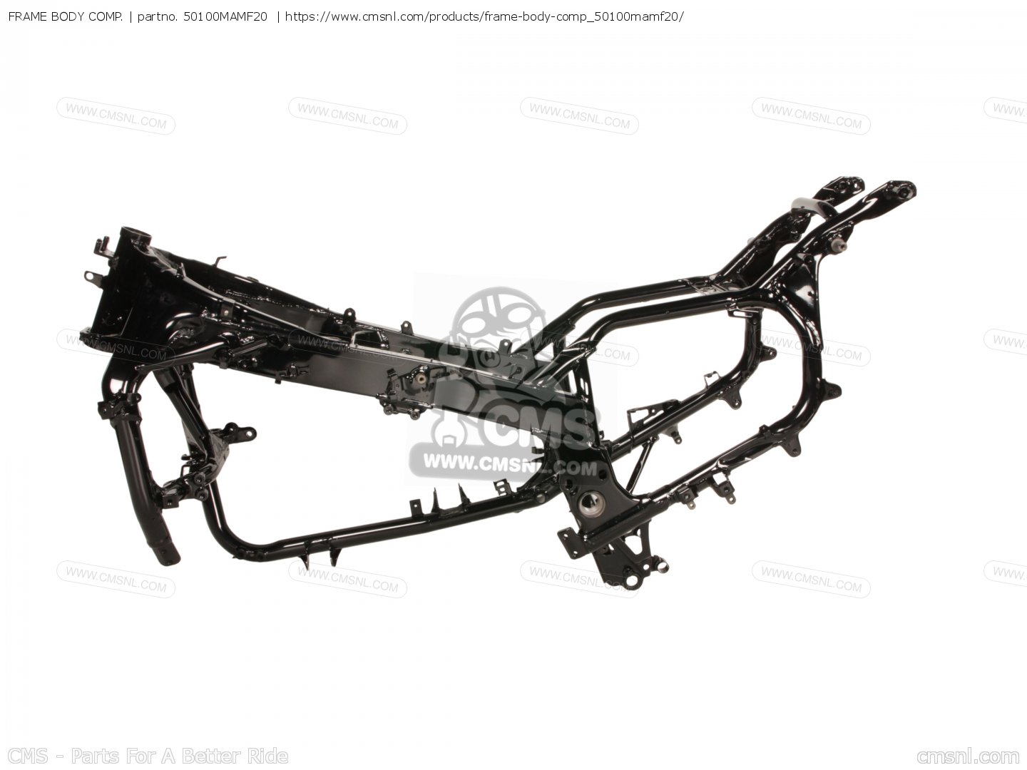 50100MAMF20: FRAME BODY COMP. Honda - buy the 50100-MAM-F20 at CMSNL