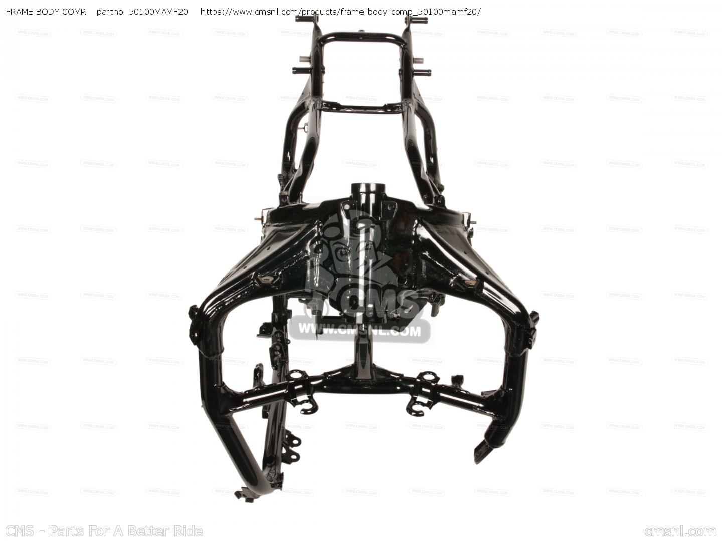 50100MAMF20: FRAME BODY COMP. Honda - buy the 50100-MAM-F20 at CMSNL