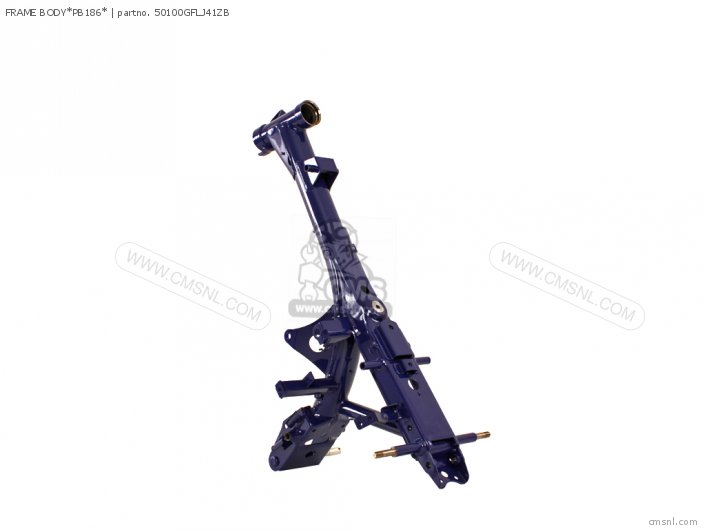 50100GFLJ41ZB: FRAME BODY*PB186* Honda - buy the 50100-GFL-J41ZB at CMSNL