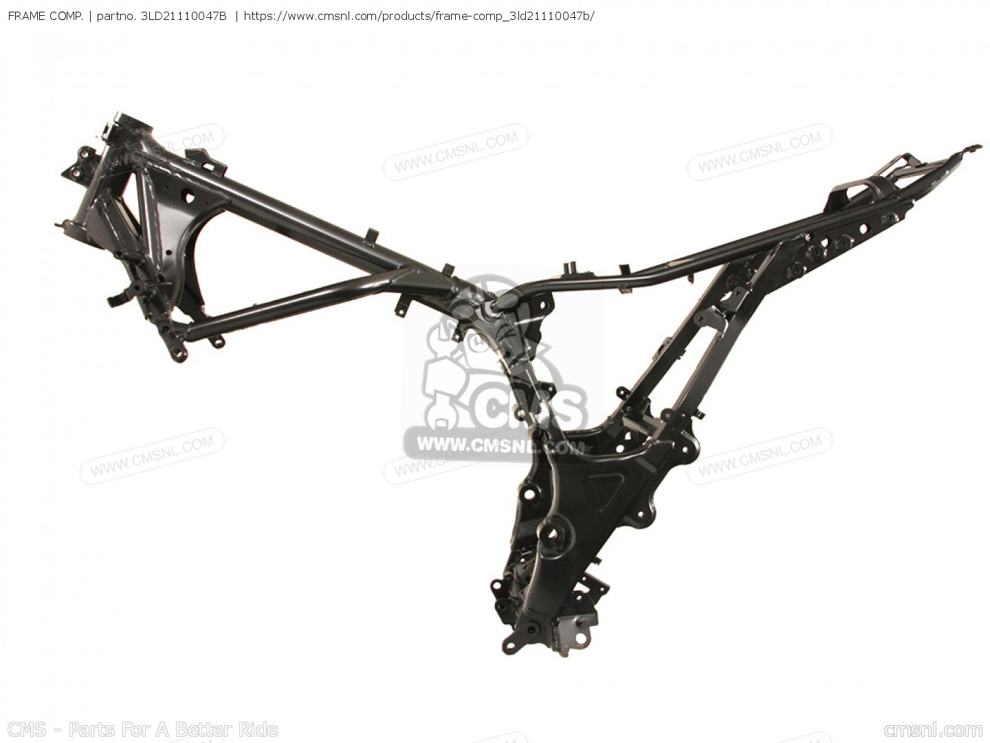 3LD21110047B: FRAME COMP. Yamaha - buy the 3LD-21110-04-7B at CMSNL