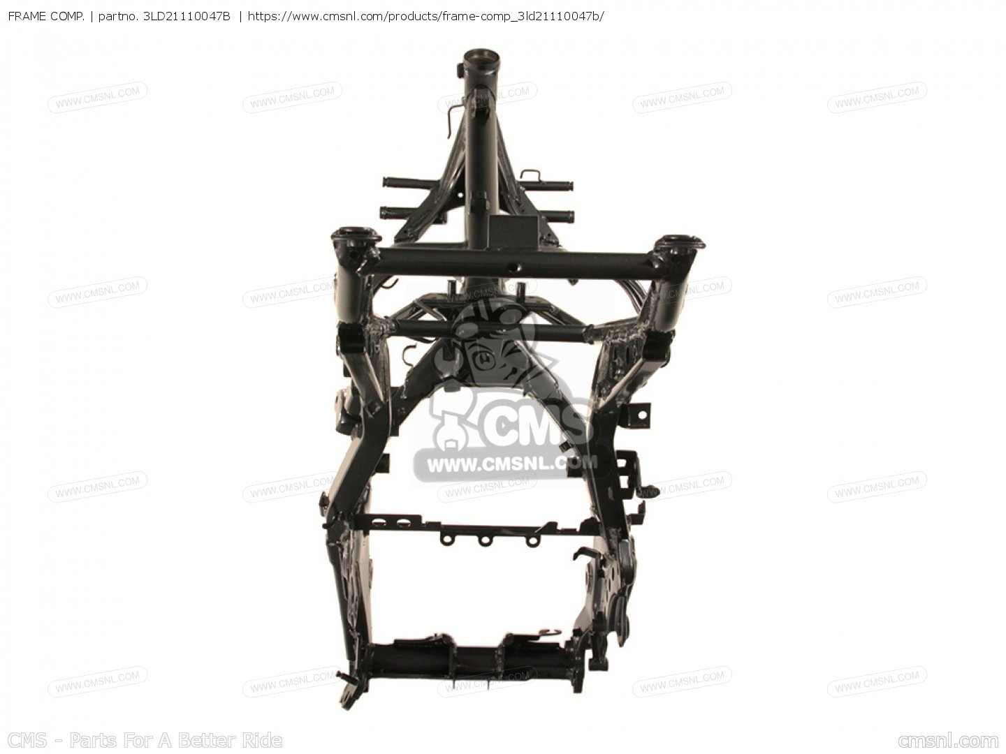 3LD21110047B: FRAME COMP. Yamaha - buy the 3LD-21110-04-7B at CMSNL
