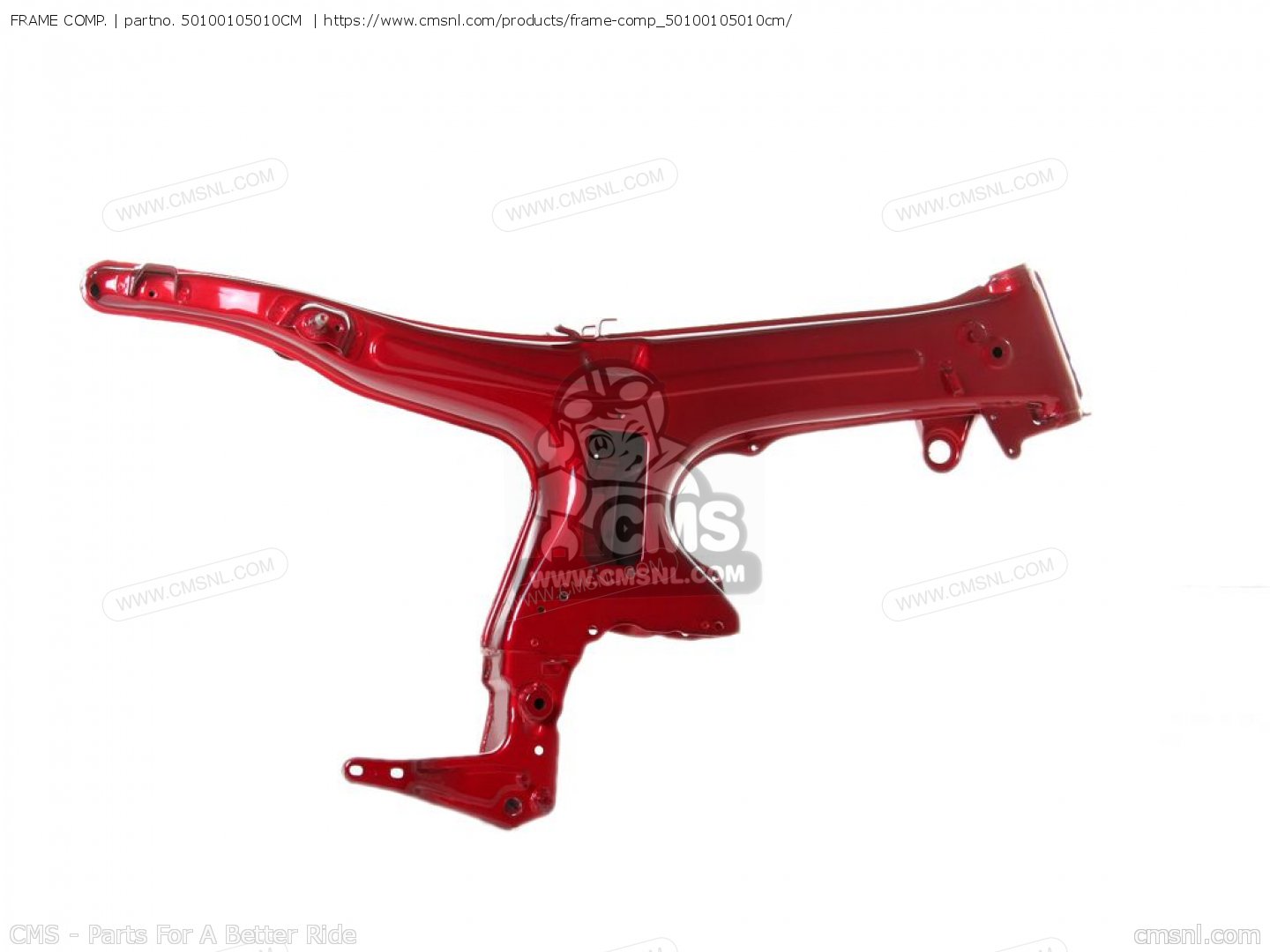50100105010CM: FRAME COMP. Honda - buy the 50100-105-010CM at CMSNL