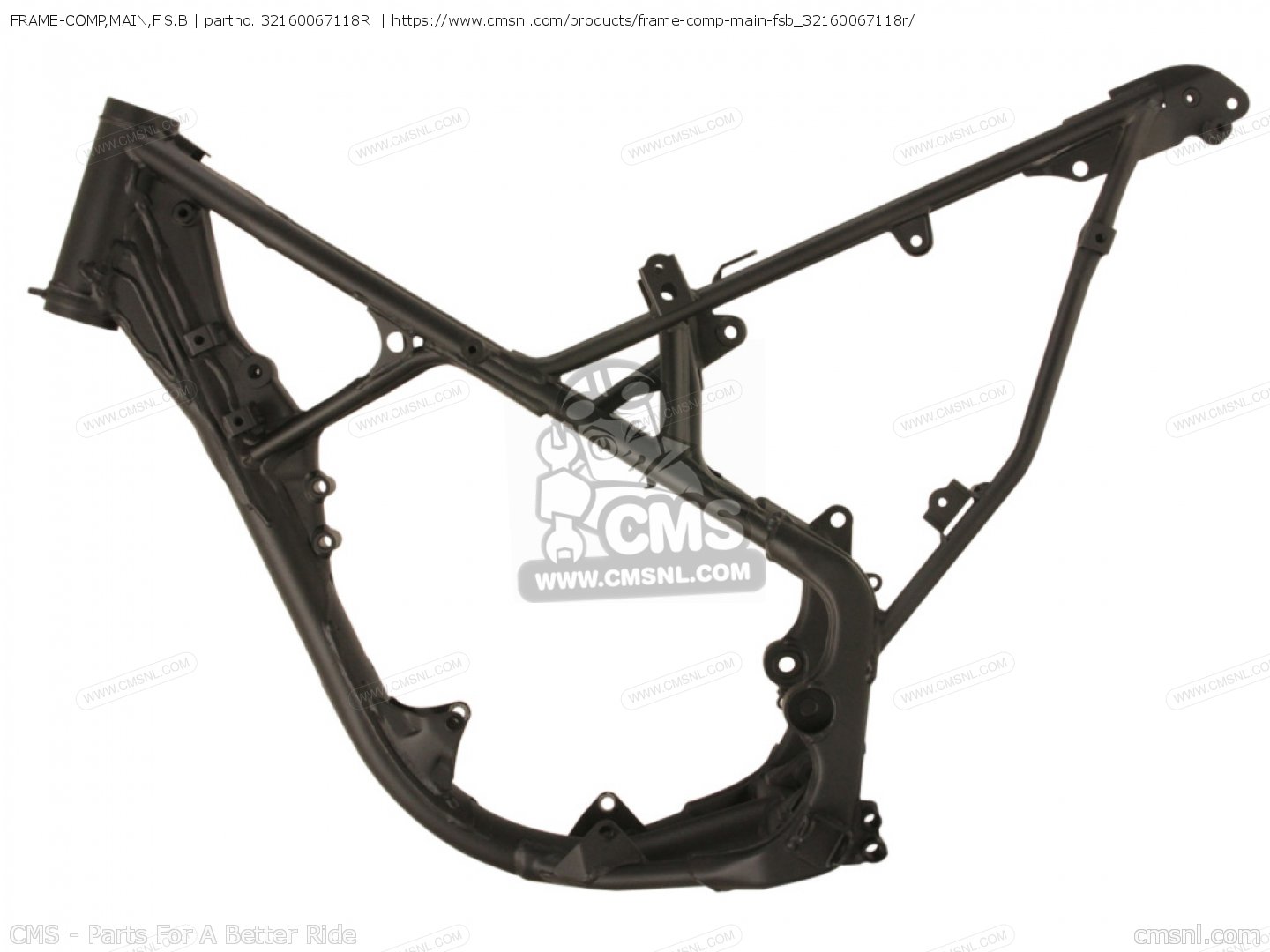 32160067118R: Frame-comp,main,f.s.b Kawasaki - buy the 32160-0671-18R ...