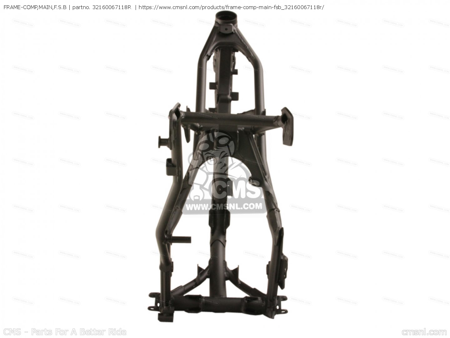 32160067118R: Frame-comp,main,f.s.b Kawasaki - buy the 32160-0671-18R ...