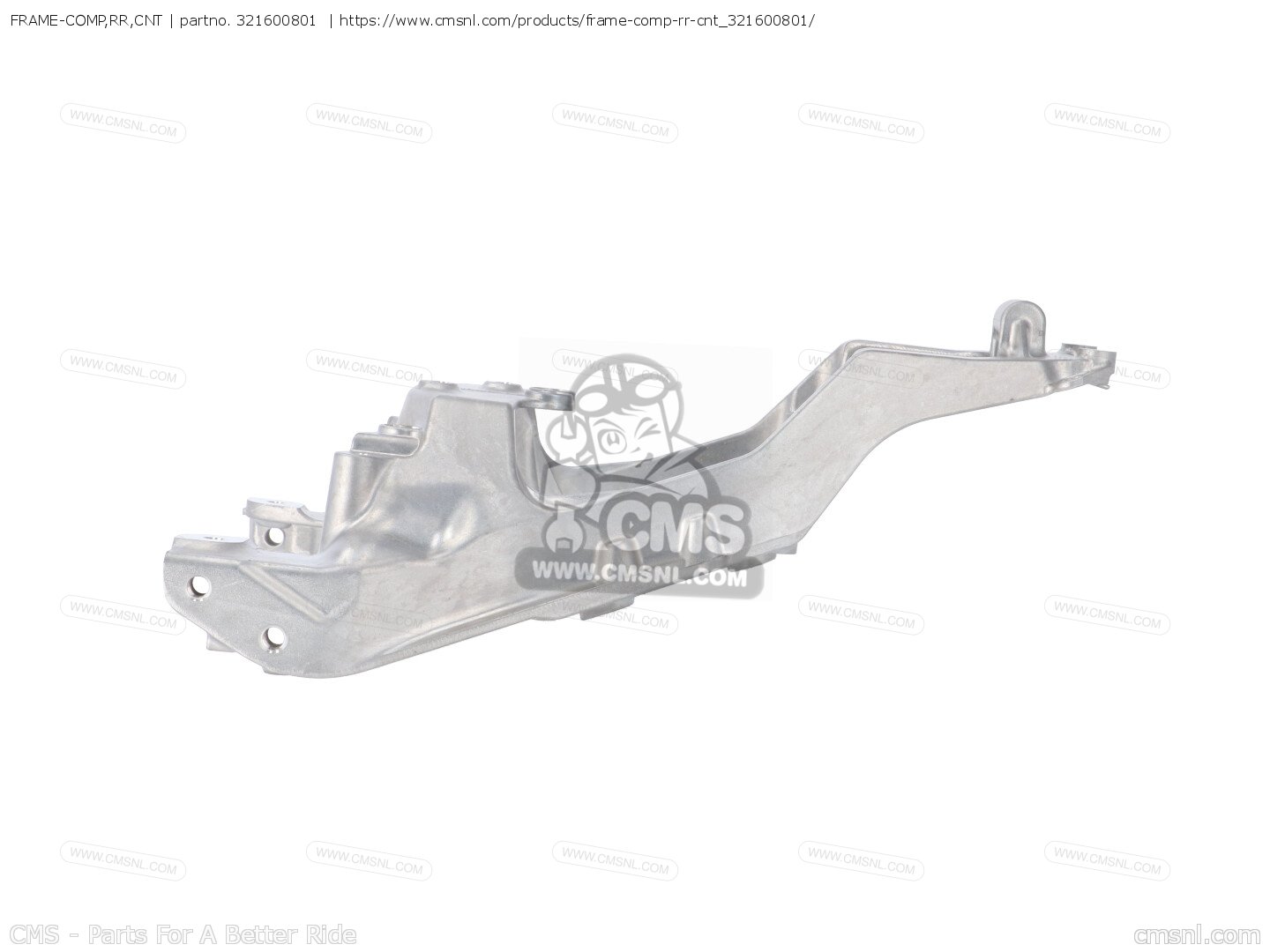 321600801: Frame-comp,rr,cnt Kawasaki - buy the 32160-0801 at CMSNL