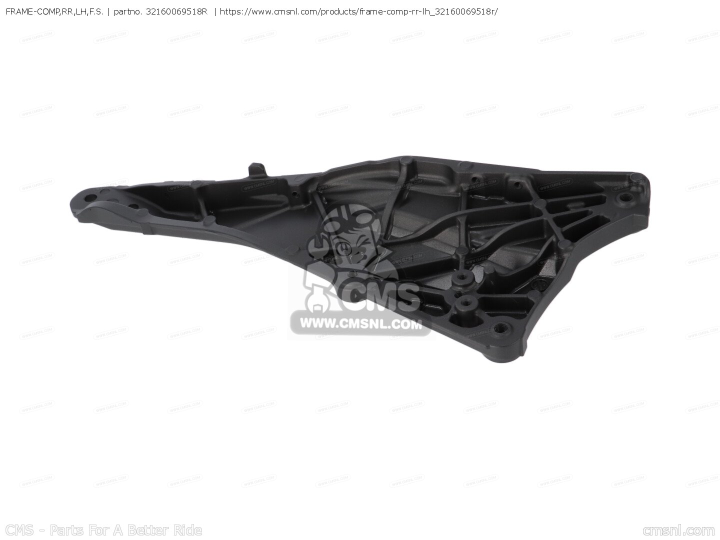 32160069518R: Frame-comp,rr,lh,f.s. Kawasaki - buy the 32160-0695-18R ...