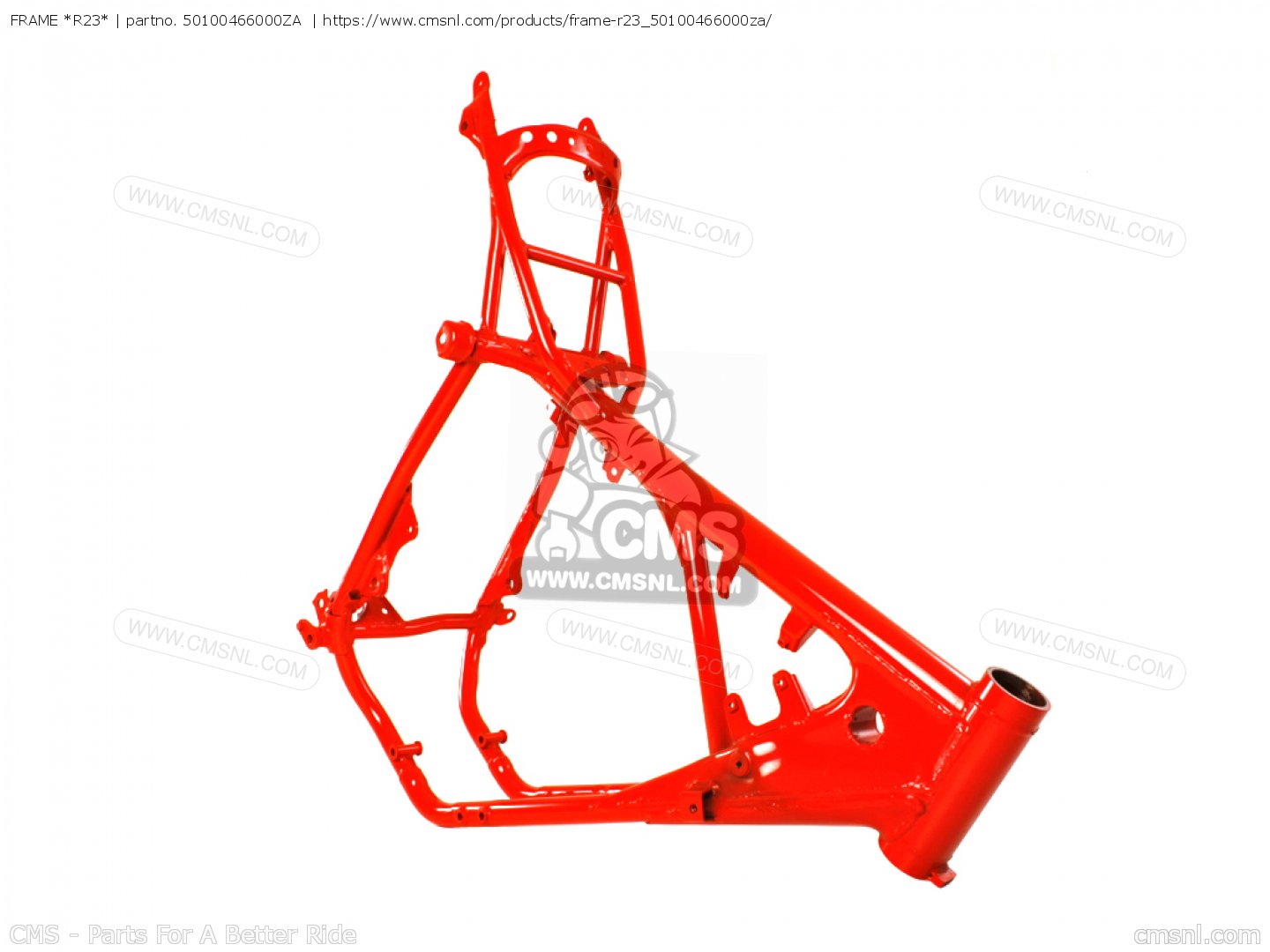 FRAME *R23* for CR125R ELSINORE 1980 (A) USA - order at CMSNL