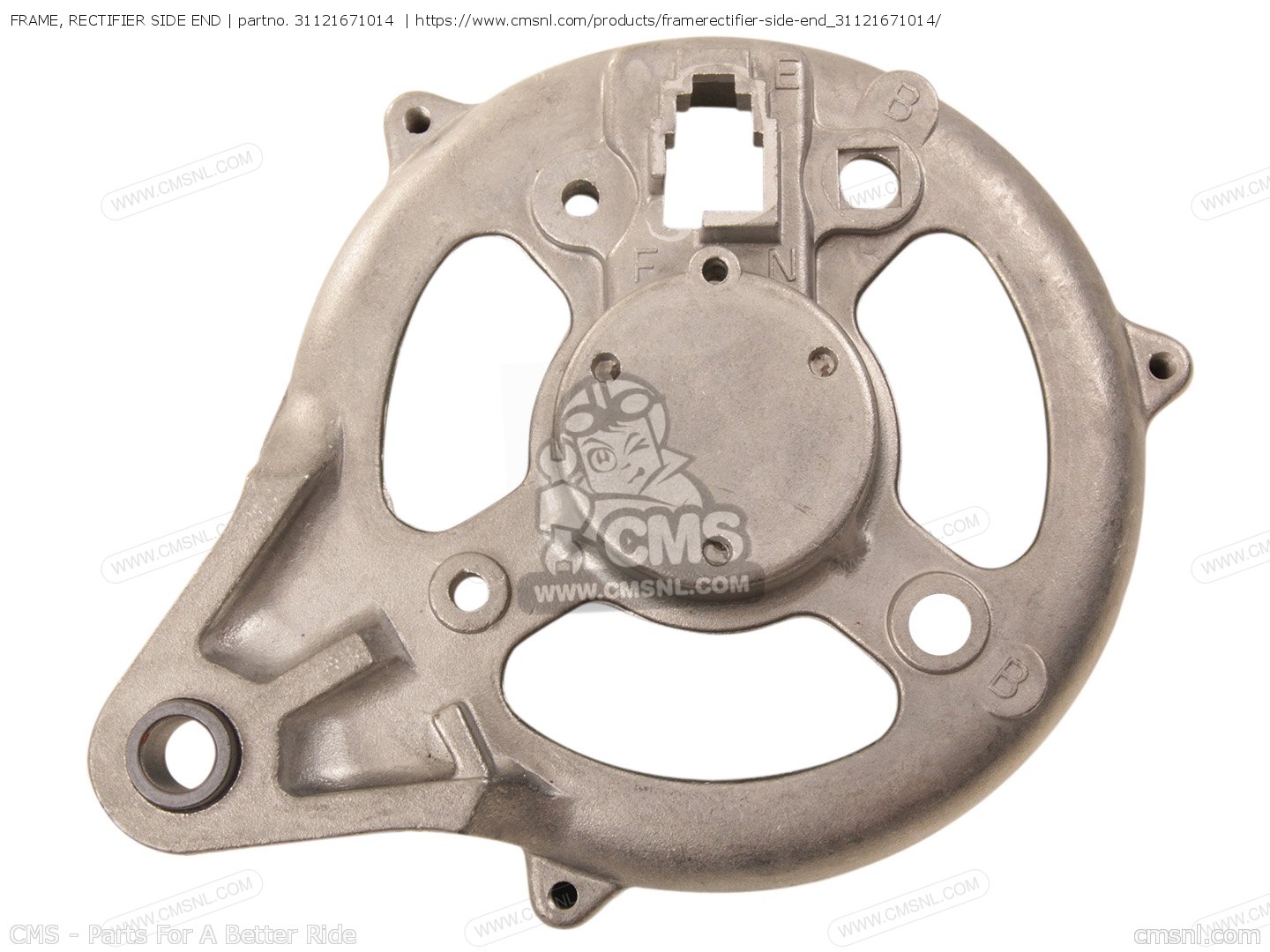 31121671014: Frame, Rectifier Side End Honda - buy the 31121-671-014 at ...
