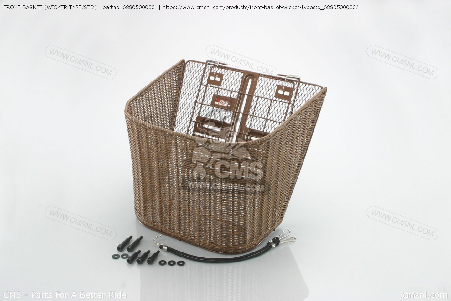 6880500000: Front Basket (wicker Type/std) Kitaco - buy the 688-0500000 ...