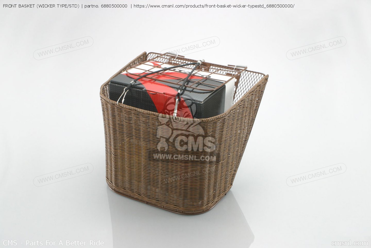 6880500000: Front Basket (wicker Type/std) Kitaco - buy the 688-0500000 ...