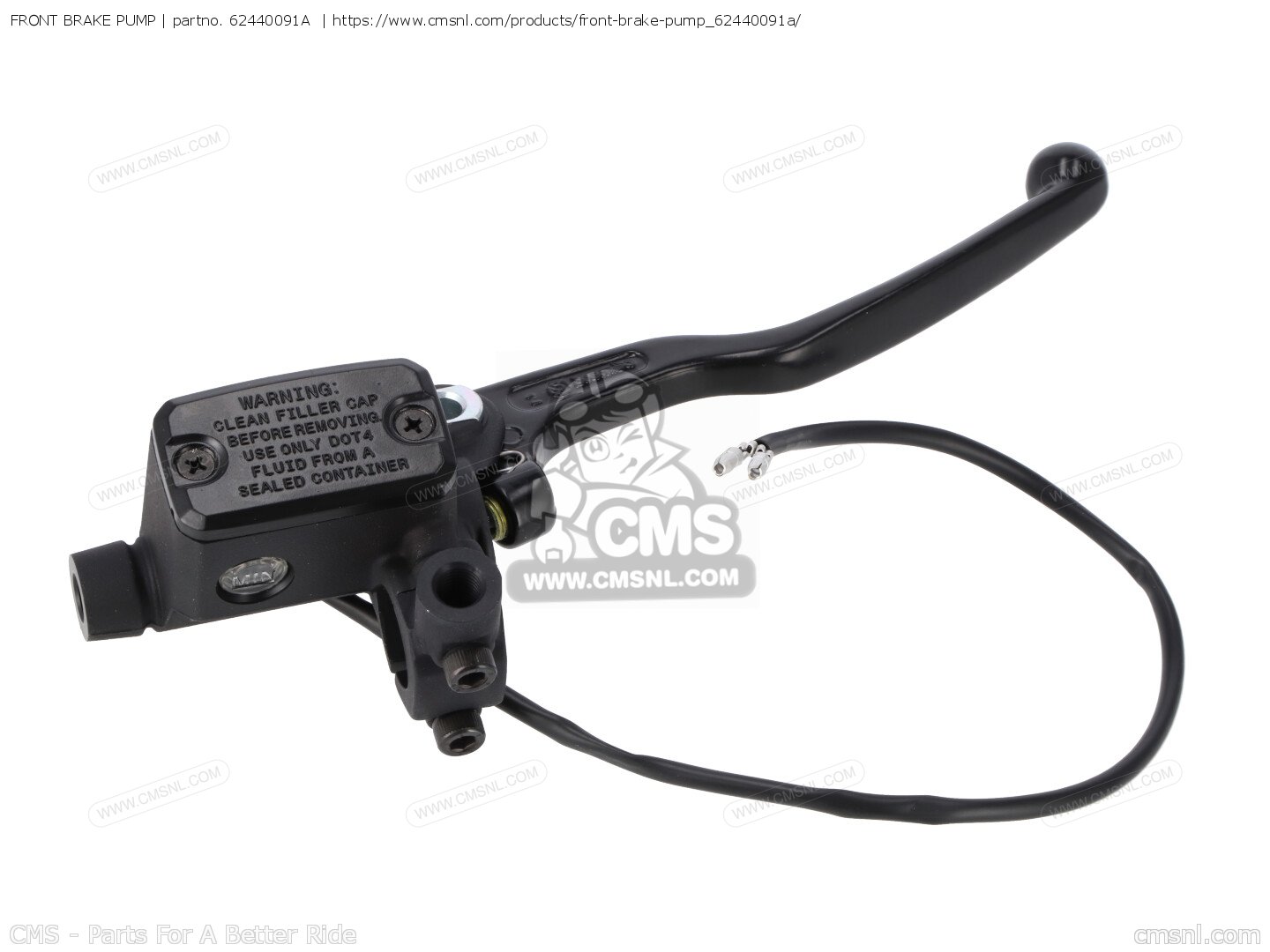 62440091A: FRONT BRAKE PUMP Ducati - buy the 62440091A at CMSNL