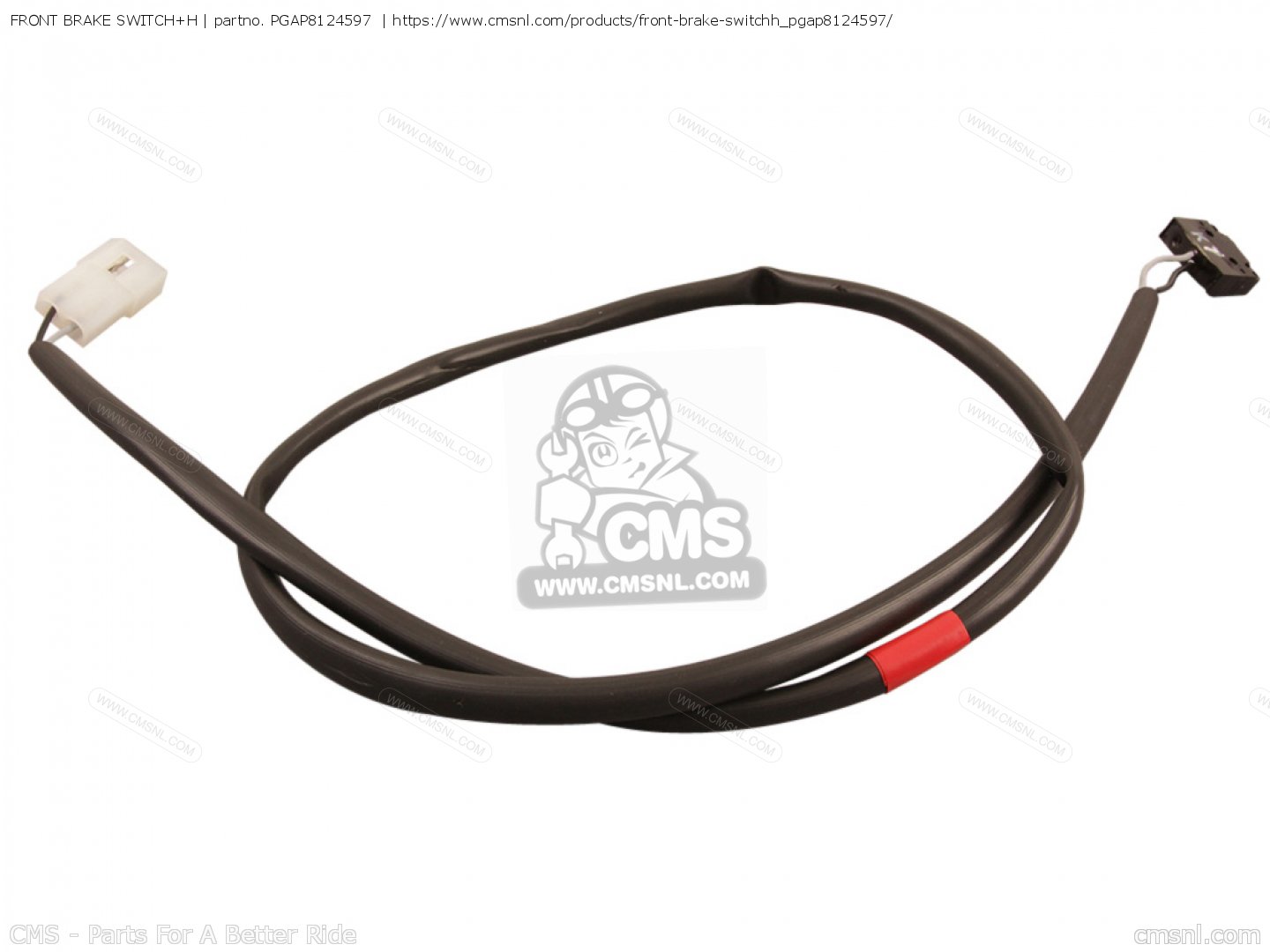 PGAP8124597: FRONT BRAKE SWITCH+H Piaggio Group - buy the PGAP8124597 ...