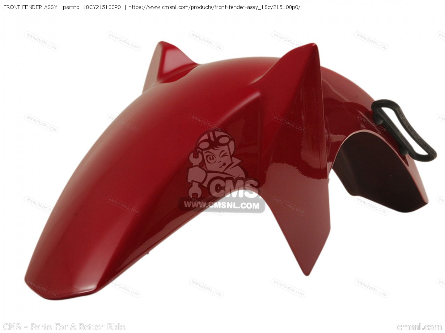 18CY215100P0: FRONT FENDER ASSY Yamaha - buy the 18C-Y2151-00-P0 at CMSNL