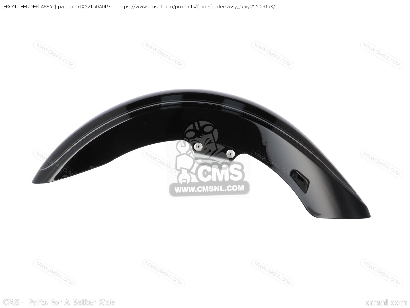 FRONT FENDER ASSY for XVS125 2004 5JX7 ENGLAND 1C5JX-300E1 - order at CMSNL