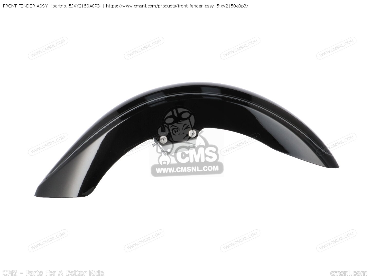 FRONT FENDER ASSY for XVS125 2004 5JX7 ENGLAND 1C5JX-300E1 - order at CMSNL