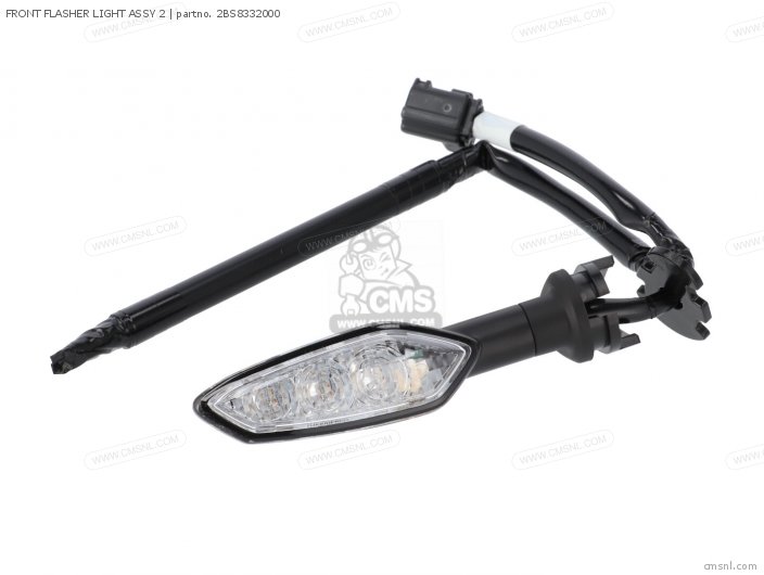 2BS8332000: Front Flasher Light Assy 2 Yamaha - buy the 2BS-83320-00 at ...