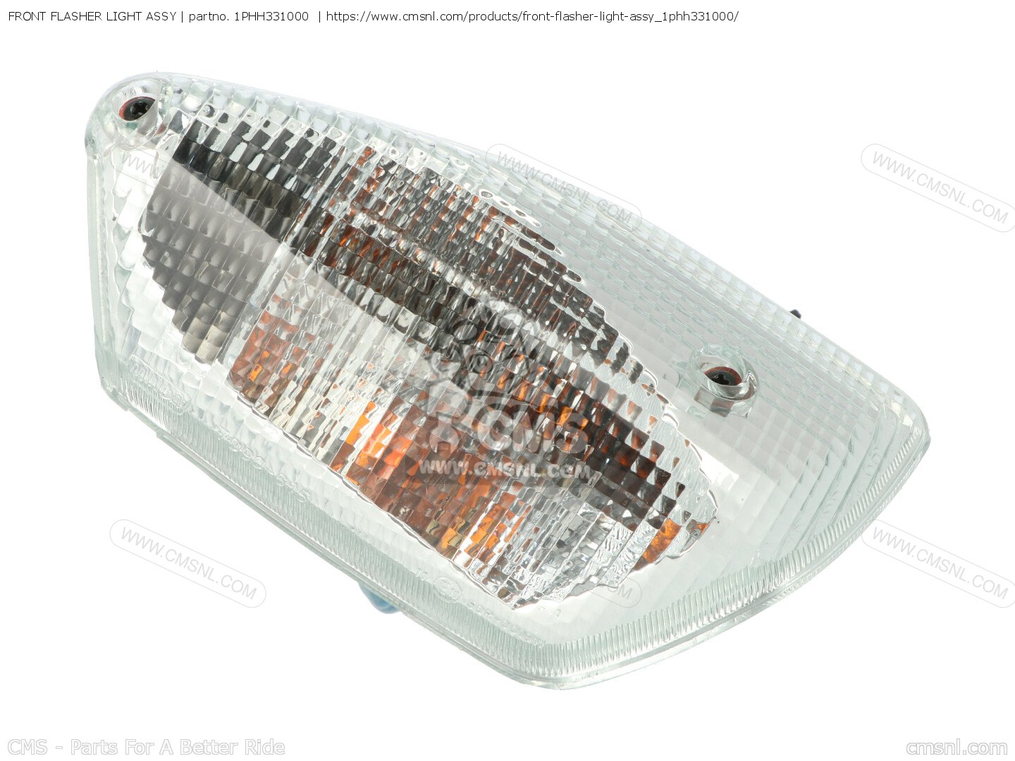 1PHH331000: FRONT FLASHER LIGHT ASSY Yamaha - buy the 1PH-H3310-00-00 ...