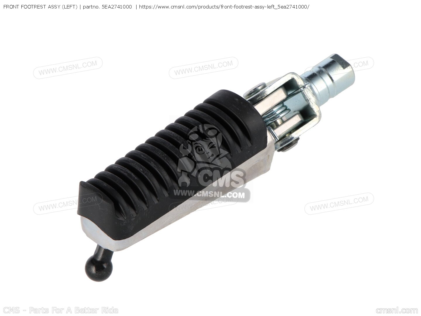 5EA2741000: FRONT FOOTREST ASSY (LEFT) Yamaha - buy the 5EA-27410-00-00 ...
