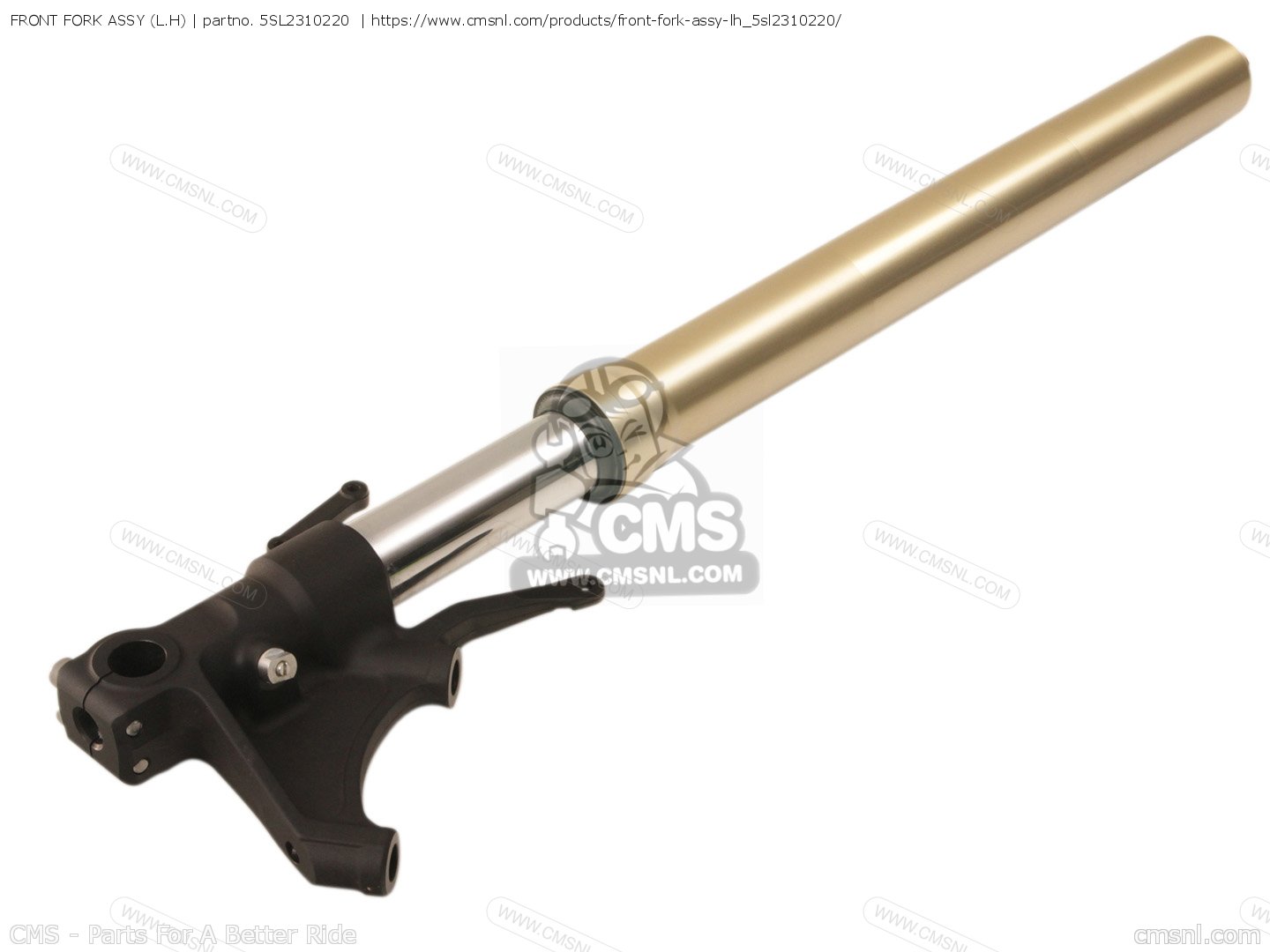 FRONT FORK ASSY (L.H) for YZF-R6 2005 5SLM EUROPE 1D5SL-300E1 - order ...