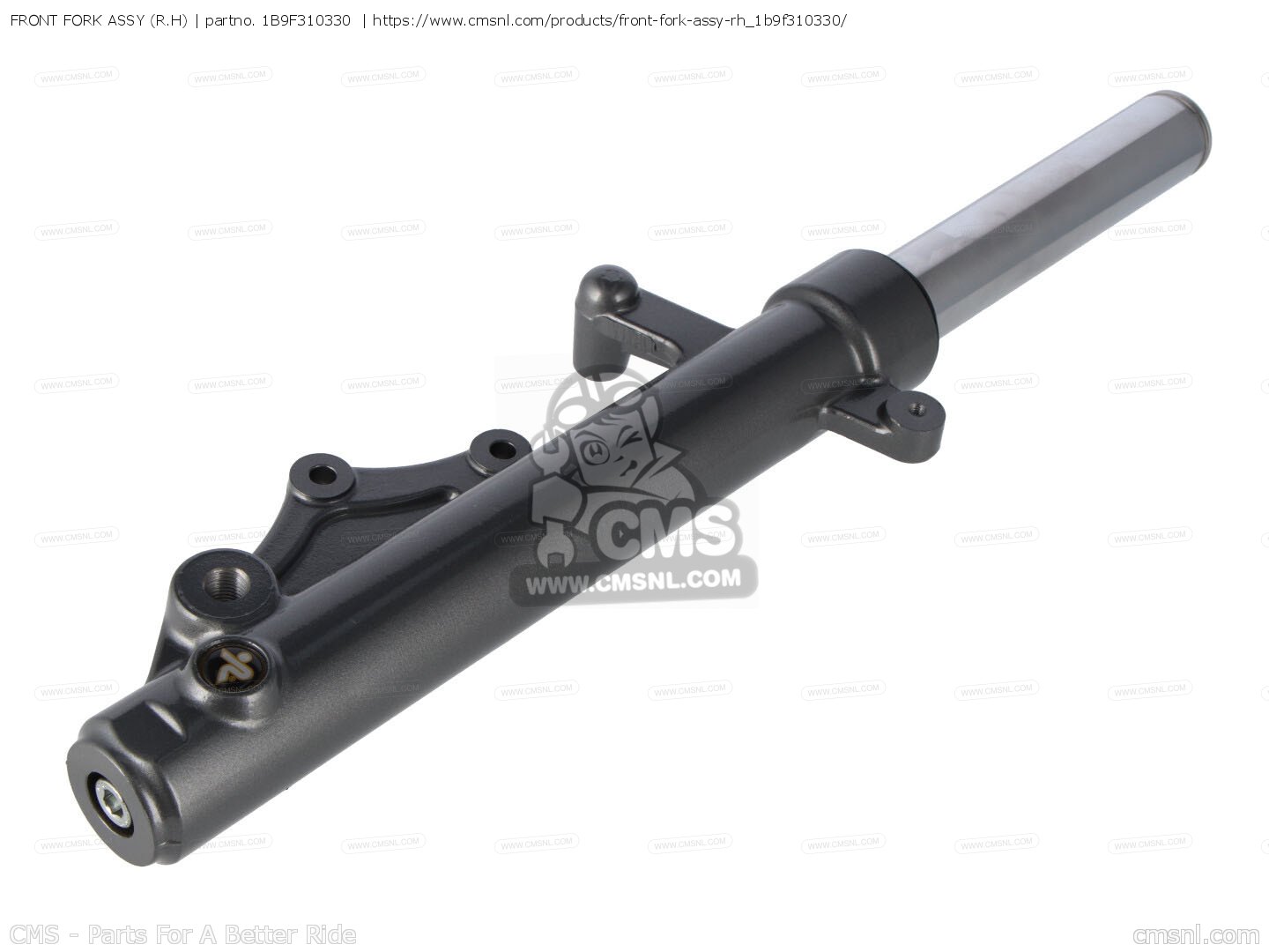 1B9F310330: FRONT FORK ASSY (R.H) Yamaha - buy the 1B9-F3103-30-00 at CMSNL