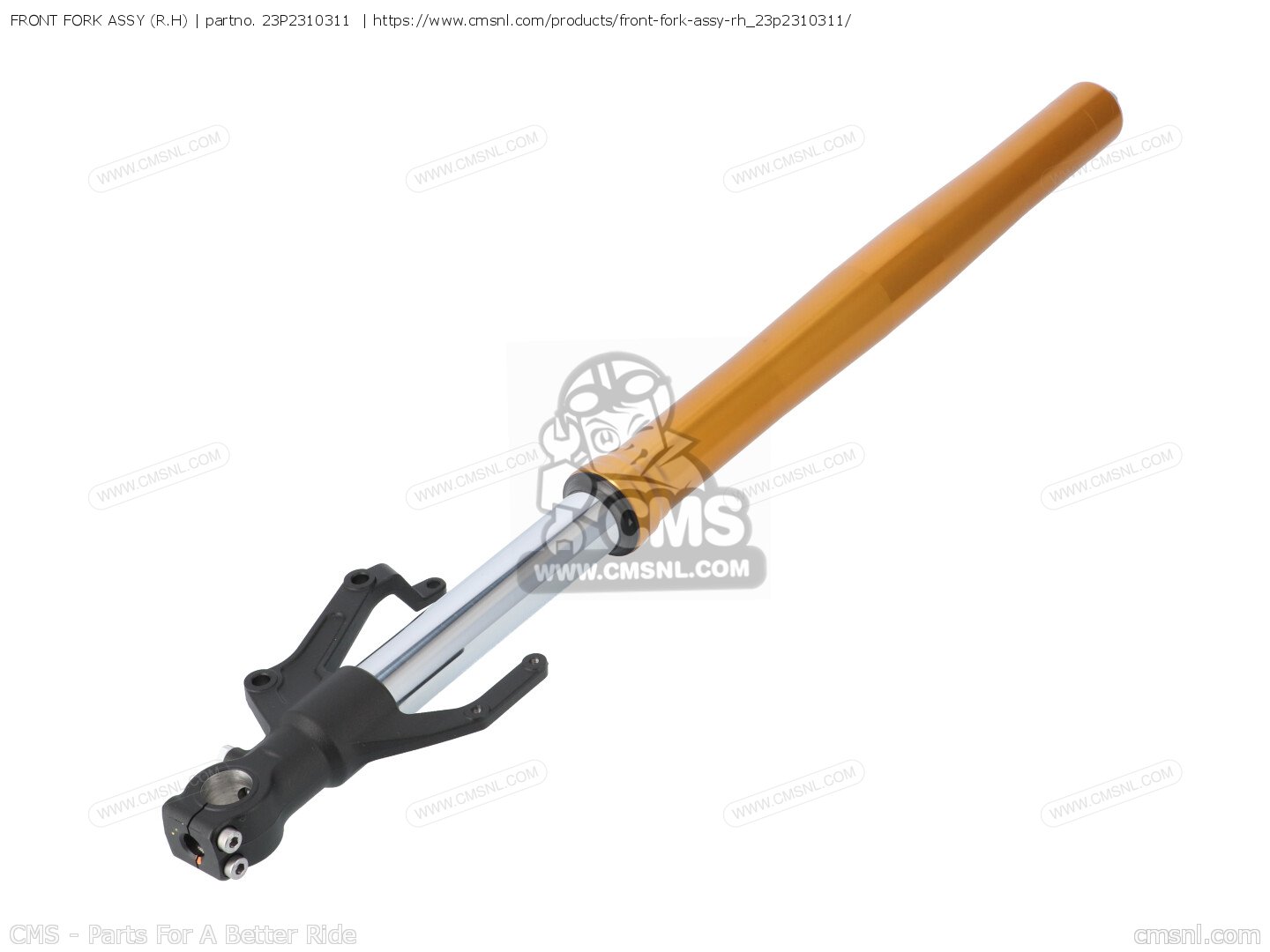 23P2310311: FRONT FORK ASSY (R.H) Yamaha - buy the 23P-23103-11-00 at CMSNL