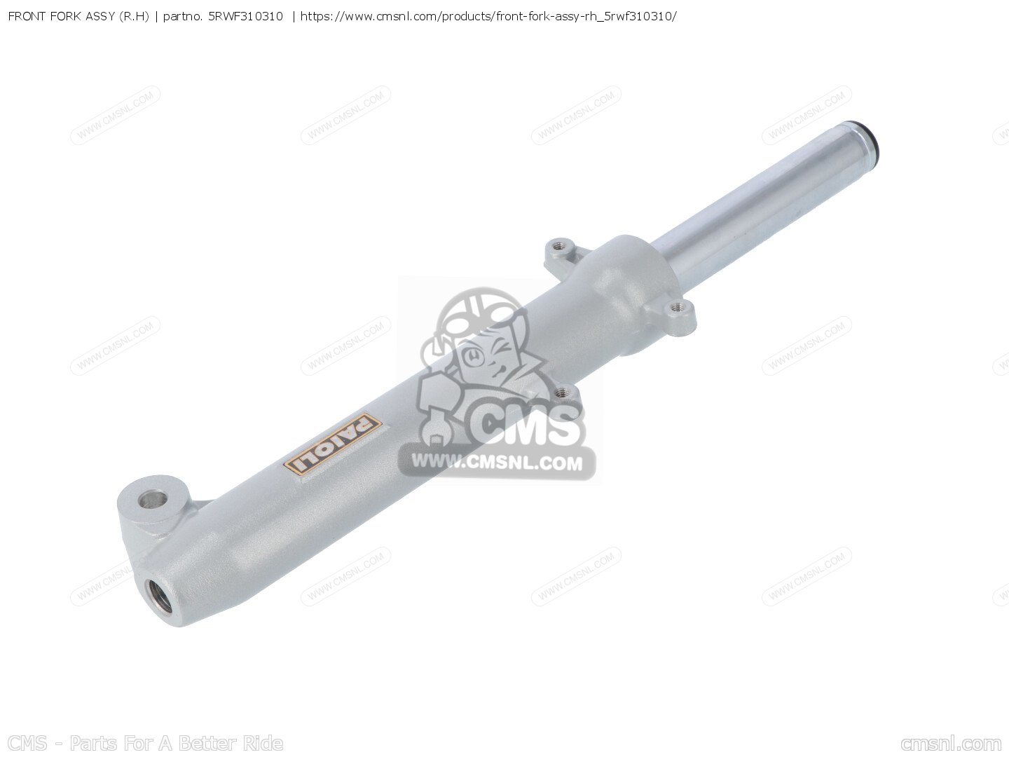 5RWF310310: FRONT FORK ASSY (R.H) Yamaha - buy the 5RW-F3103-10-00 at CMSNL