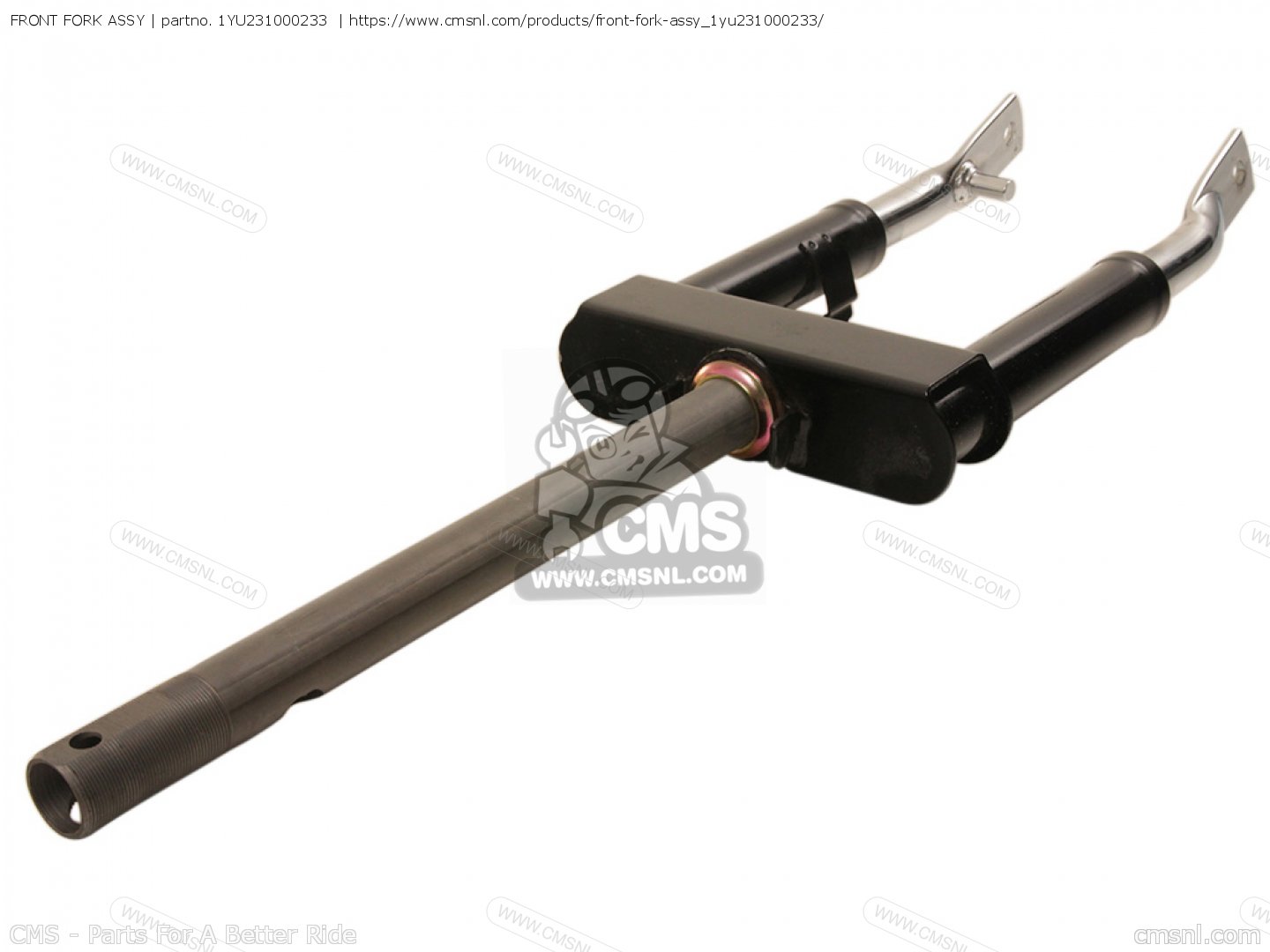 1YU231000233: FRONT FORK ASSY Yamaha - buy the 1YU-23100-02-33 at CMSNL