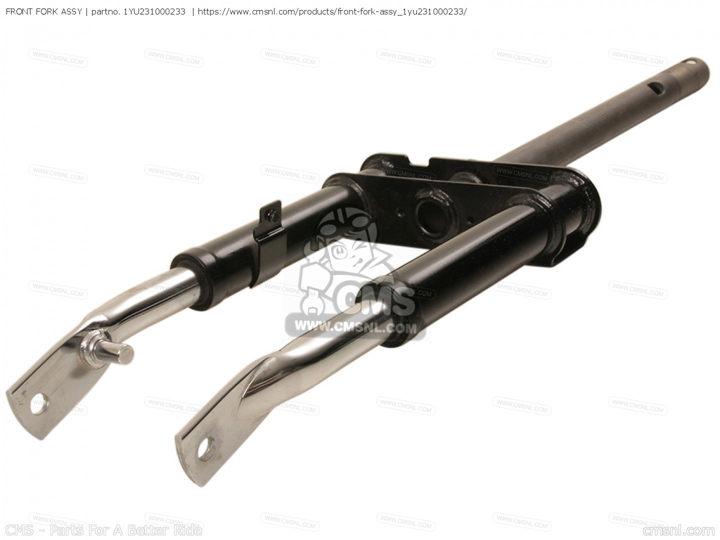 1YU231000233: FRONT FORK ASSY Yamaha - buy the 1YU-23100-02-33 at CMSNL