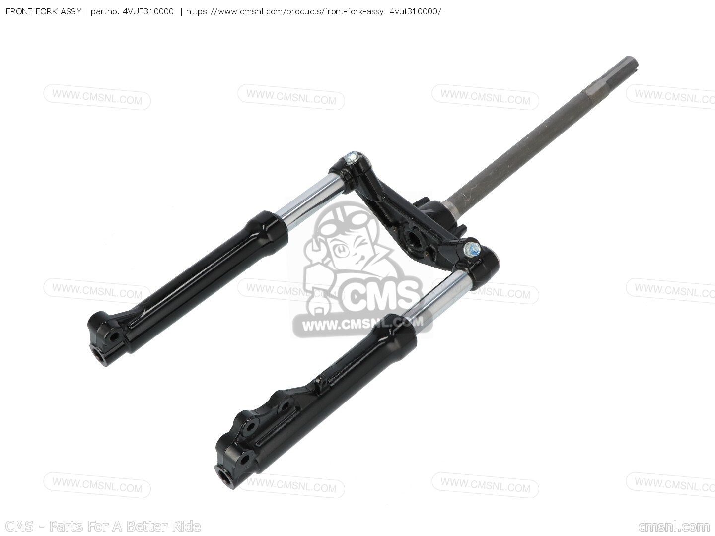 4VUF310000: FRONT FORK ASSY Yamaha - buy the 4VU-F3100-00-00 at CMSNL