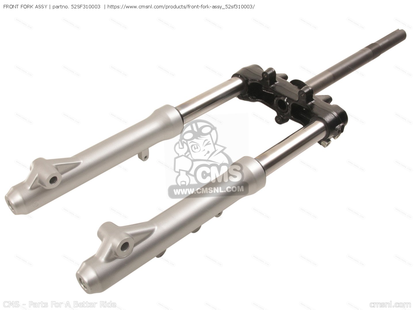 52SF310003: FRONT FORK ASSY Yamaha - buy the 52S-F3100-03-00 at CMSNL