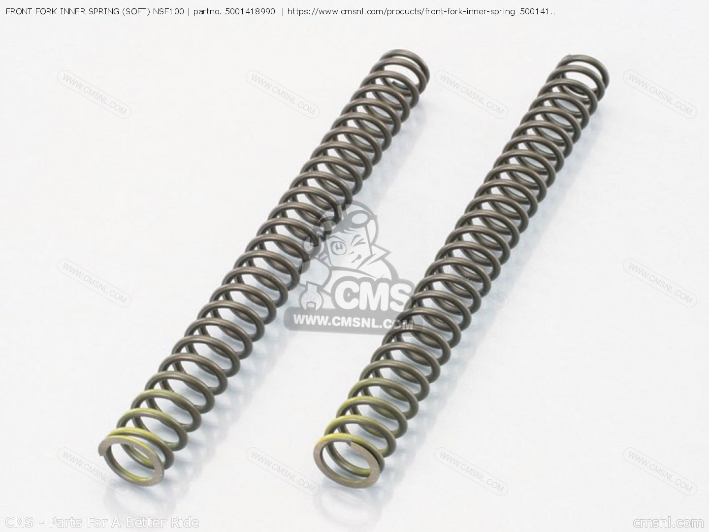 5001418990: Front Fork Inner Spring (soft) Nsf100 Kitaco - buy the 500 ...