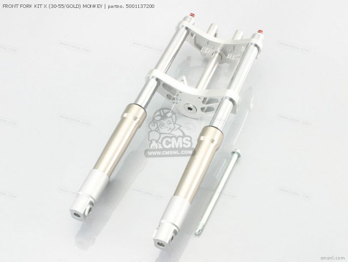 5001137200: Front Fork Kit X (30-55/gold) Monkey Kitaco - buy the 500 ...