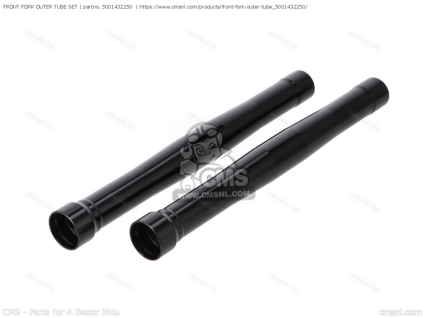 5001432250: Front Fork Outer Tube Set Kitaco - buy the 500-1432250 at CMSNL