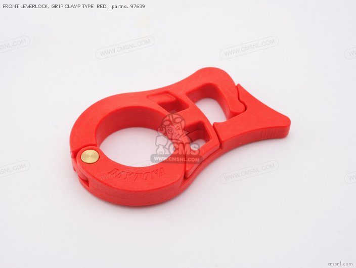 97639: Front Leverlock, Grip Clamp Type Red Daytona - buy the 97639 at ...