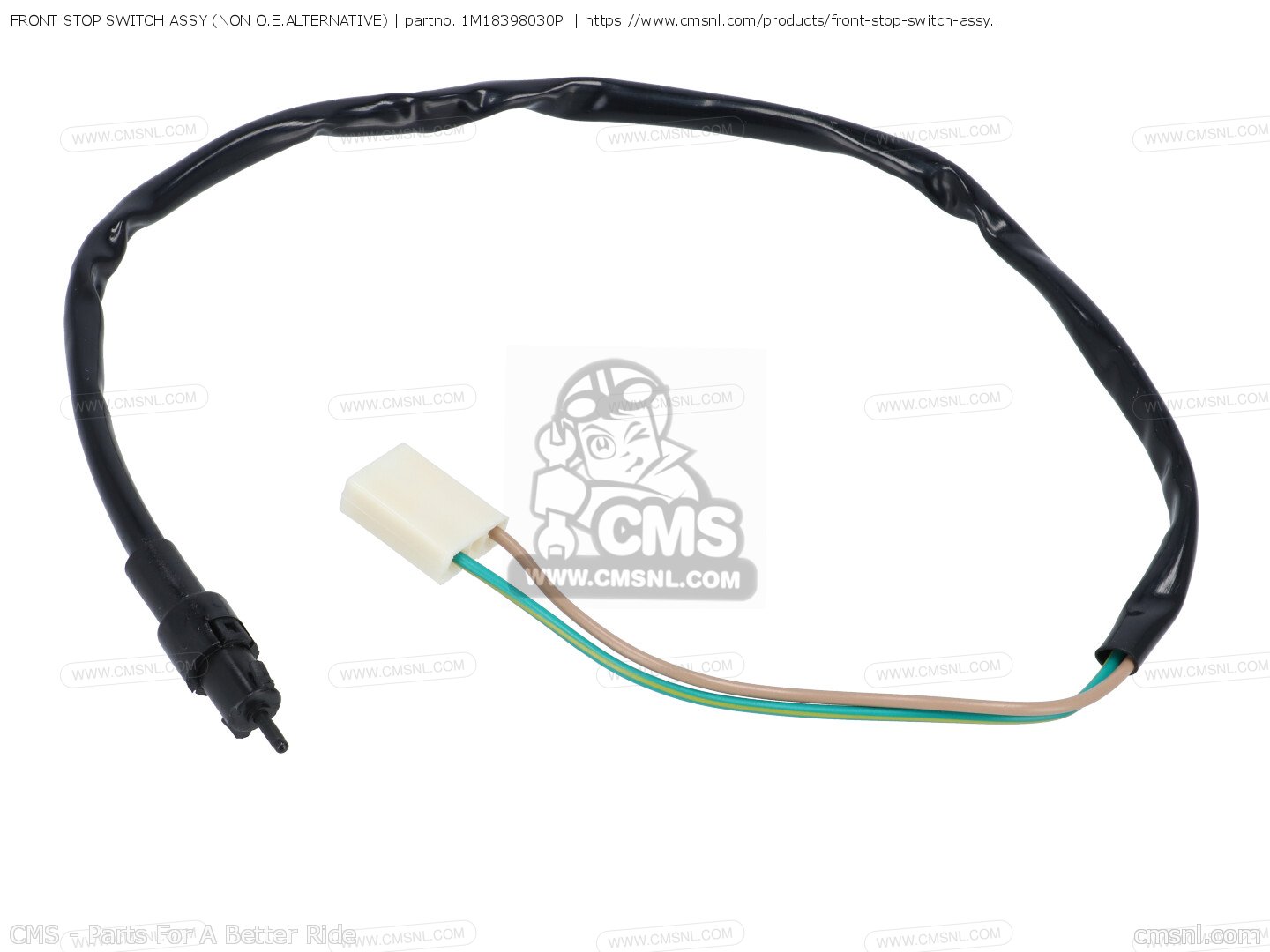 FRONT STOP SWITCH ASSY (NON O.E.ALTERNATIVE) for DT250 1978 USA - order ...