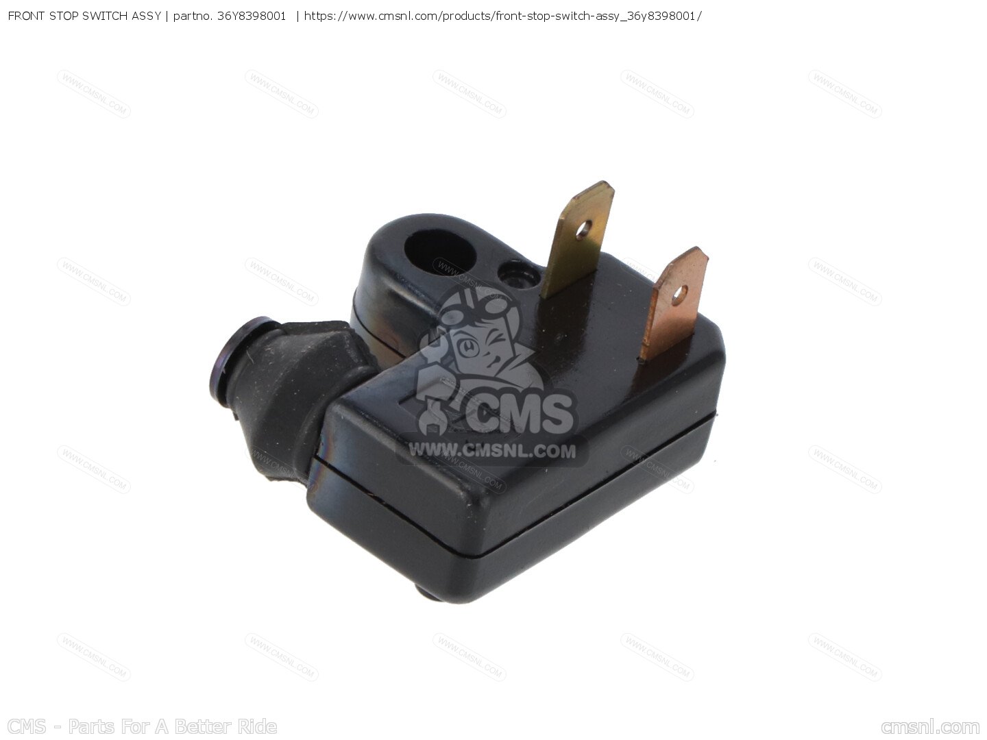 36Y8398001: FRONT STOP SWITCH ASSY Yamaha - buy the 36Y-83980-01-00 at ...