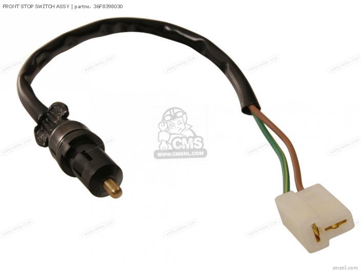 36F8398030: Front Stop Switch Assy Yamaha - buy the 36F-83980-30 at CMSNL
