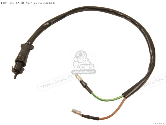 3E18398001: FRONT STOP SWITCH ASSY Yamaha - buy the 3E1-83980-01-00 at ...