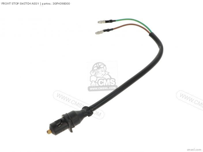 3GFH398000: FRONT STOP SWITCH ASSY Yamaha - buy the 3GF-H3980-00-00 at ...