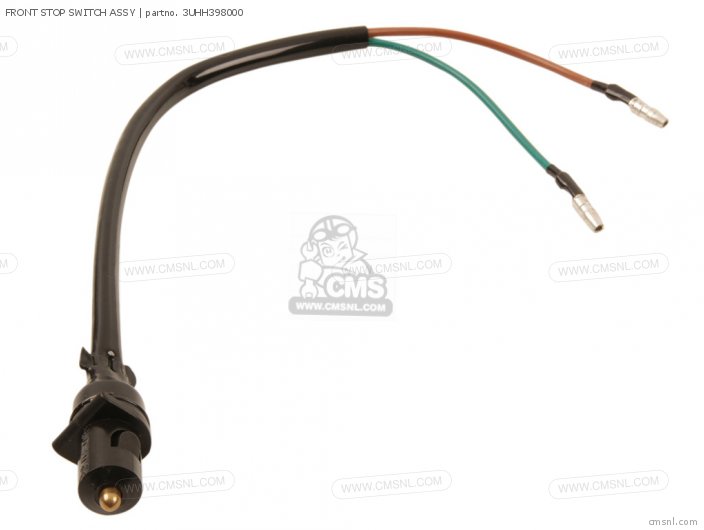 3UHH398000: FRONT STOP SWITCH ASSY Yamaha - buy the 3UH-H3980-00-00 at ...
