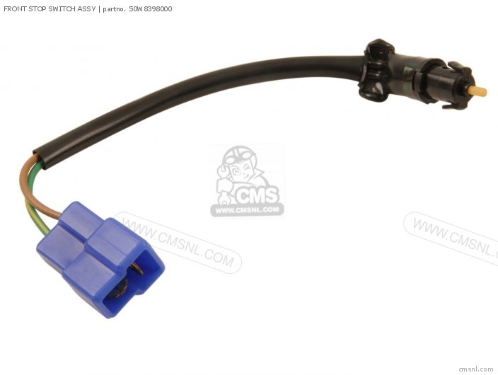 50W8398000: Front Stop Switch Assy Yamaha - buy the 50W-83980-00 at CMSNL