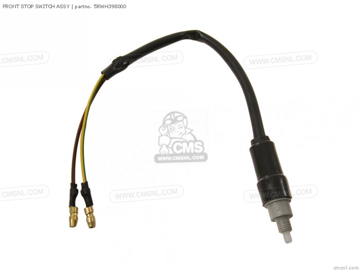 FRONT STOP SWITCH ASSY for CS50Z JOG RR 2003 5RW9 FINLAND 1B5RW-300EA ...