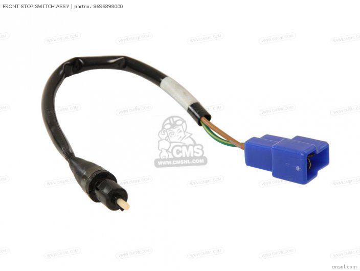 86S8398000: Front Stop Switch Assy Yamaha - buy the 86S-83980-00 at CMSNL